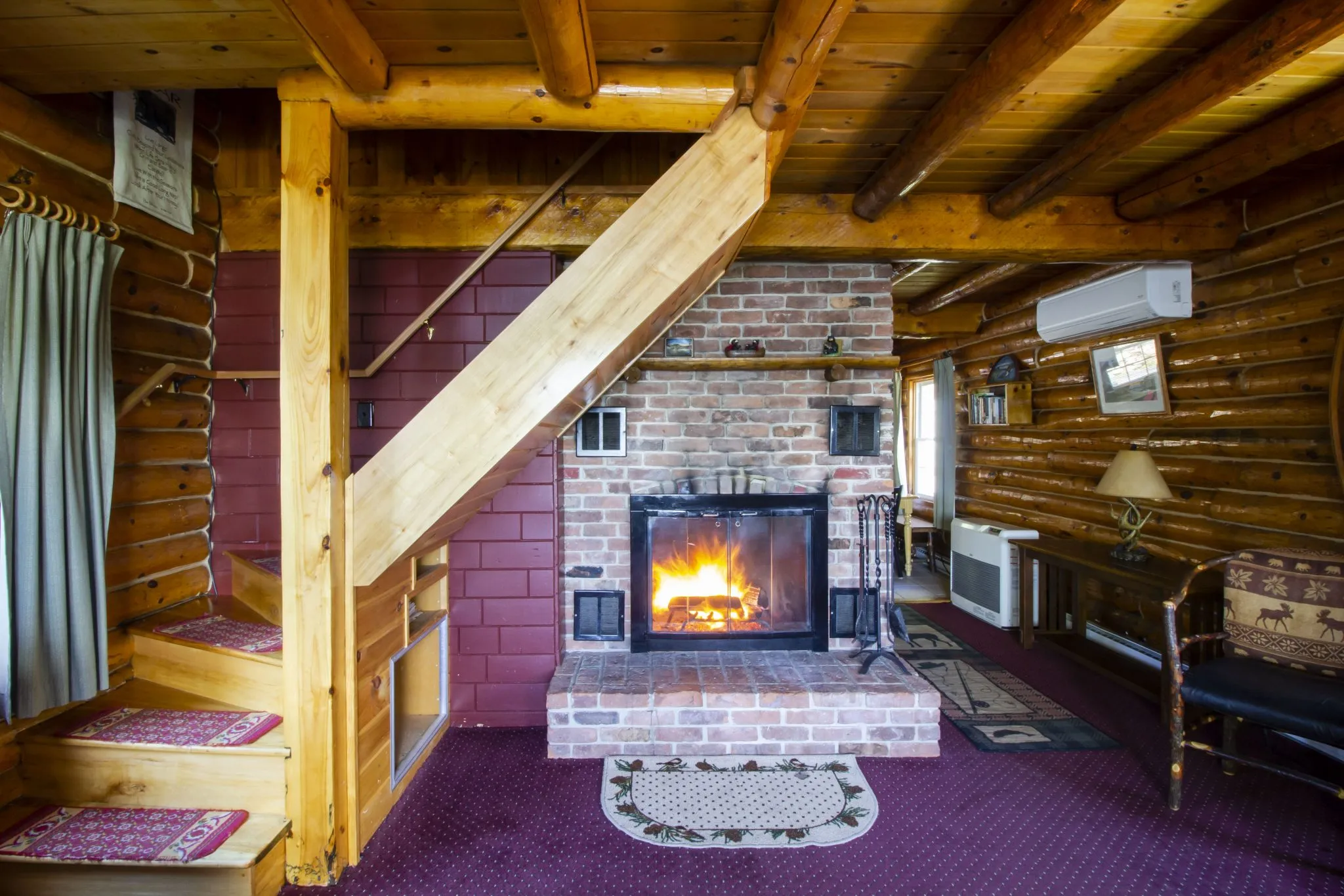 Ethan Allen Log Cabin - Trout House