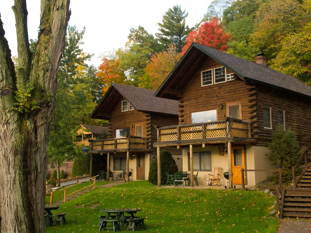 Ethan Allen Log Cabin - Trout House